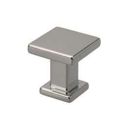 Knopp "Aken" Blank Krom - Beslagsbutiken